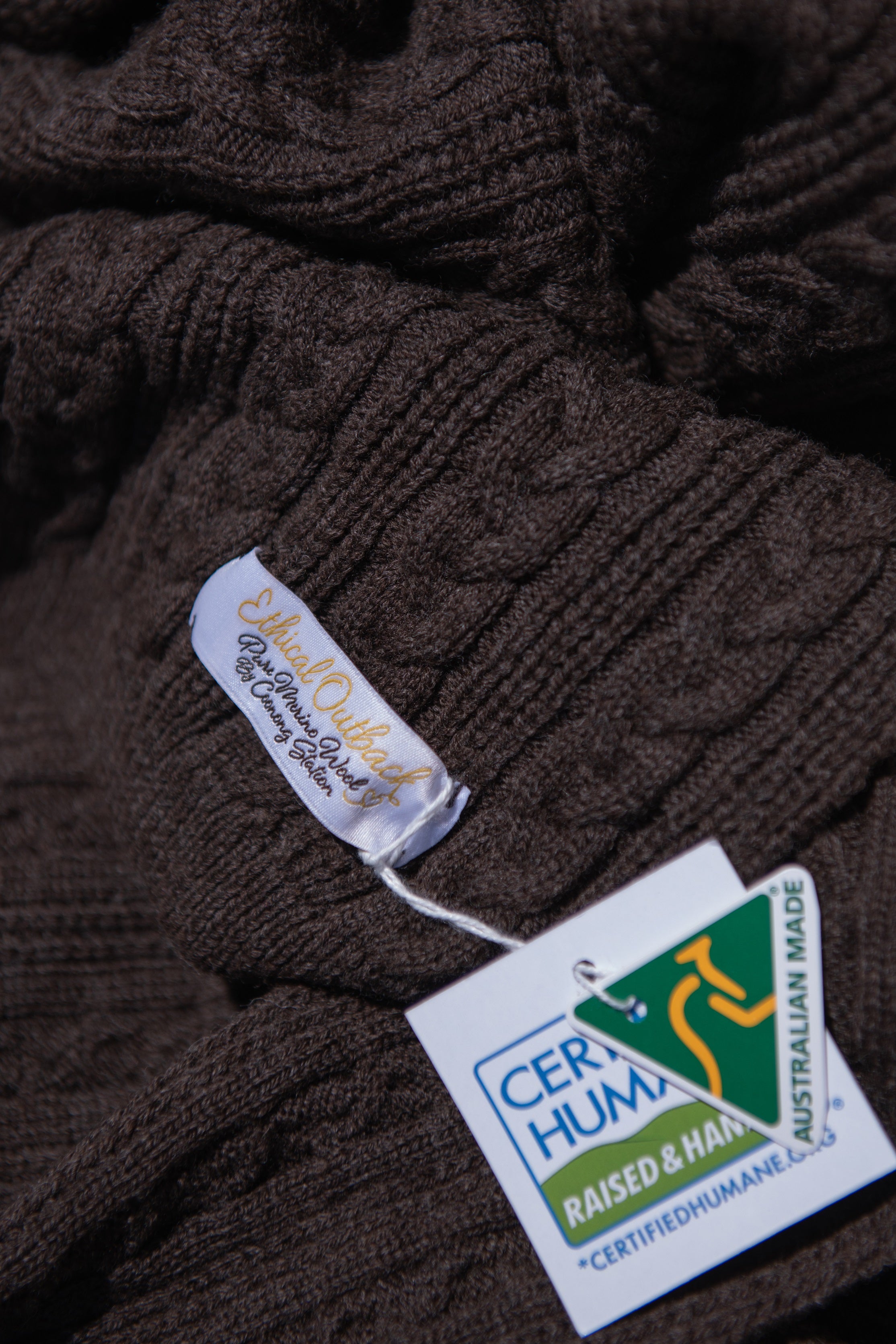 Natural Undyed Cable Throw Blanket - Large – Ethical Outback Wool